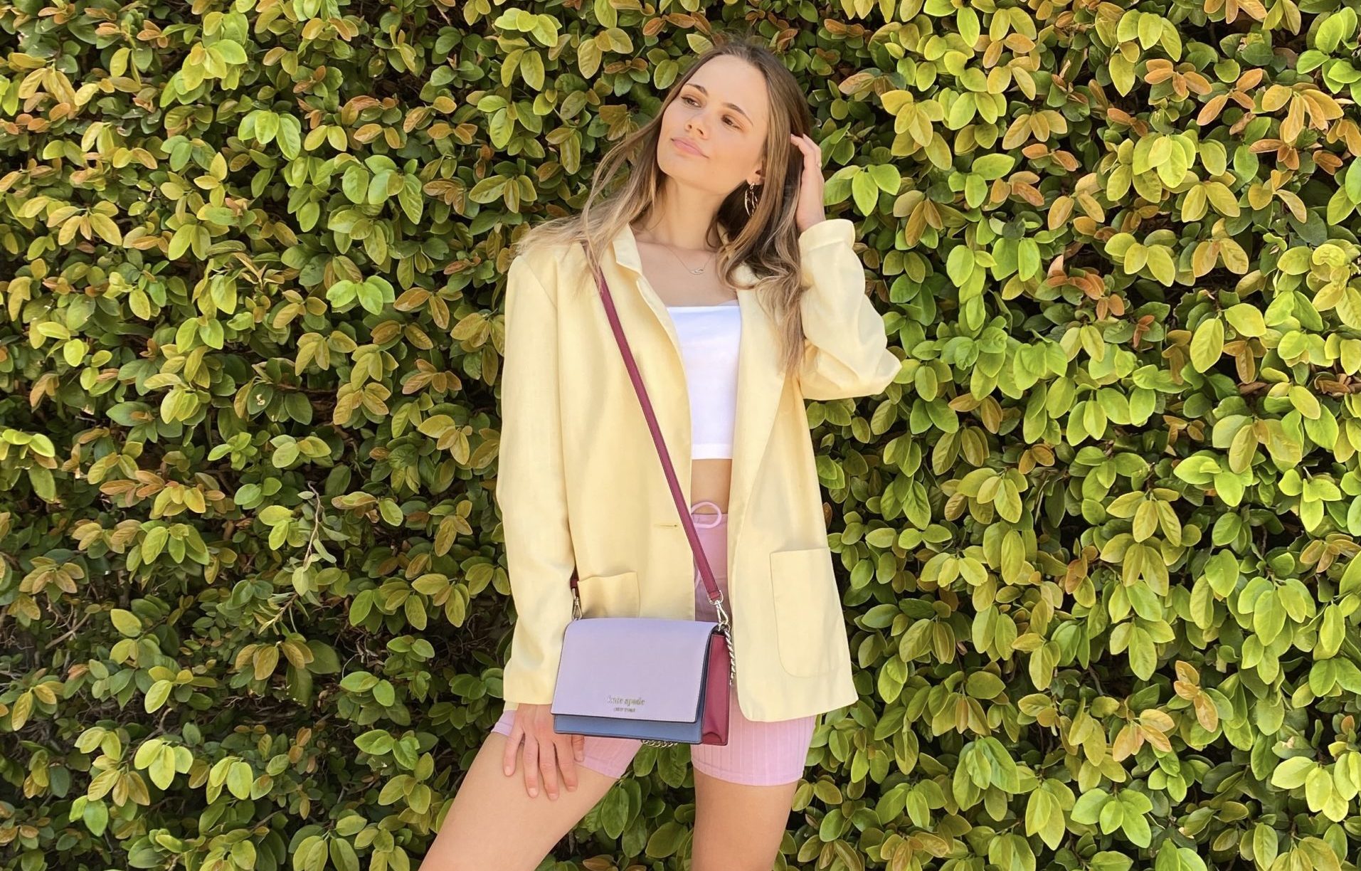Color-Blocking: Pastel Colors | Lilac & Yellow